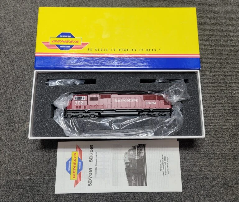 Shop for Athearn Genesis (Yellow Box) G6119 HO Scale EMD SD70M EMD Lease 7021 - NOS at ...